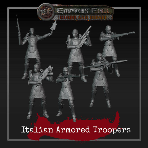 Italian Armored Troopers Gaddis Gaming