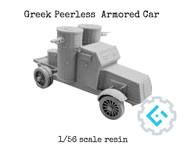 Greek Peerless Armored Car - Gaddis Gaming