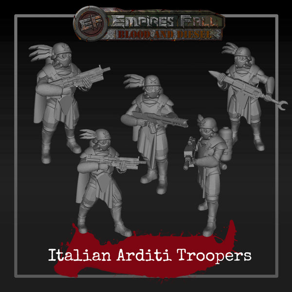 Italian Arditi Troopers - Gaddis Gaming
