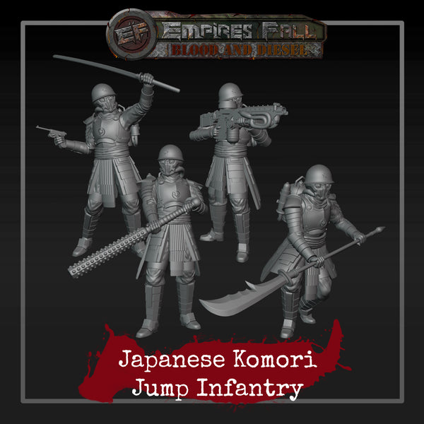 Imperial Japanese Komori Jump Infantry - Gaddis Gaming