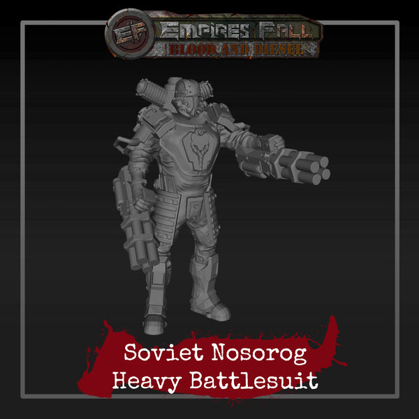 Soviet Nosorog Heavy Battlesuit - Gaddis Gaming