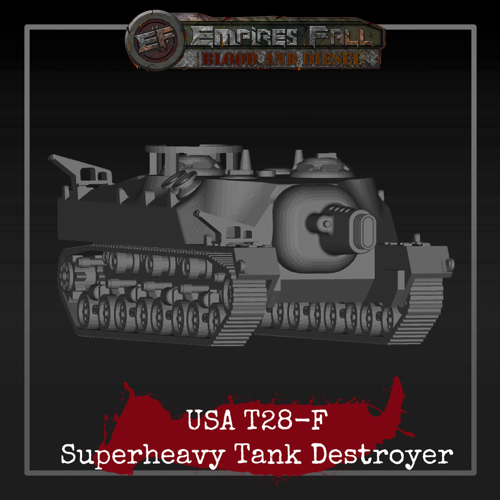 USA T28-F Superheavy Tank Destroyer - Gaddis Gaming