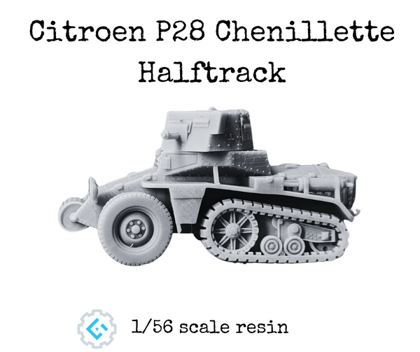Citroen P28 Chenillette Halftrack - Gaddis Gaming